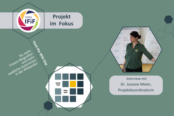"Hack the Wiki Gap" ist neues Projekt im Fokus - Innovative Frauen im Fokus